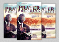 Prayer Priority Flyer and Poster Template » Inspiks Market