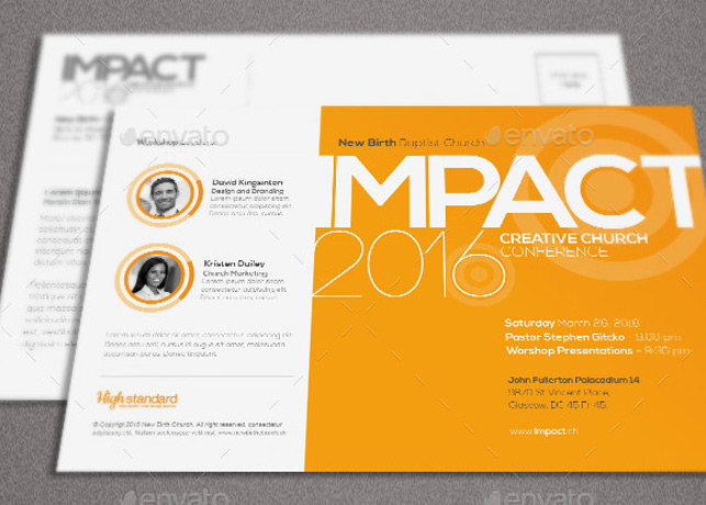 Impact Church Flyer Template » Inspiks Market