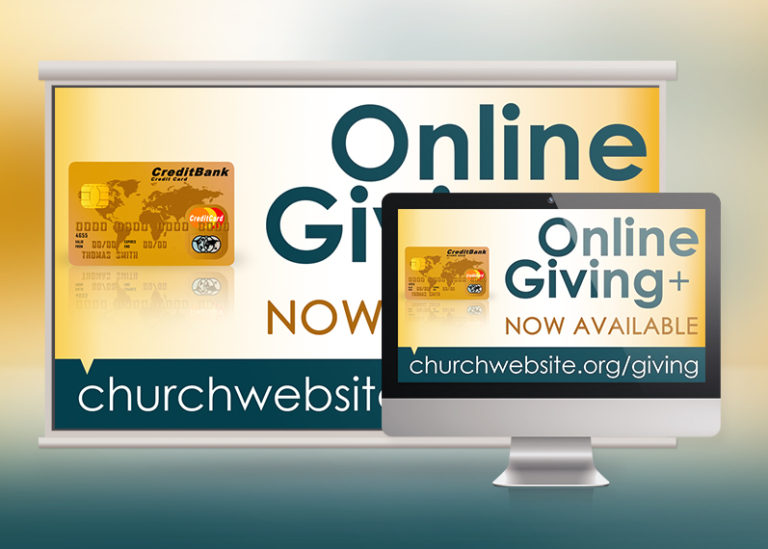 Online Giving Slide Template » Inspiks Market