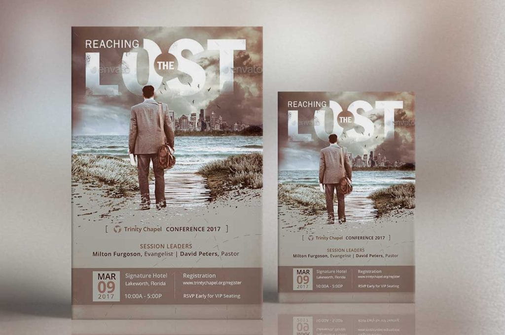 Church Missions Conference Flyer Poster Template » Inspiks Market