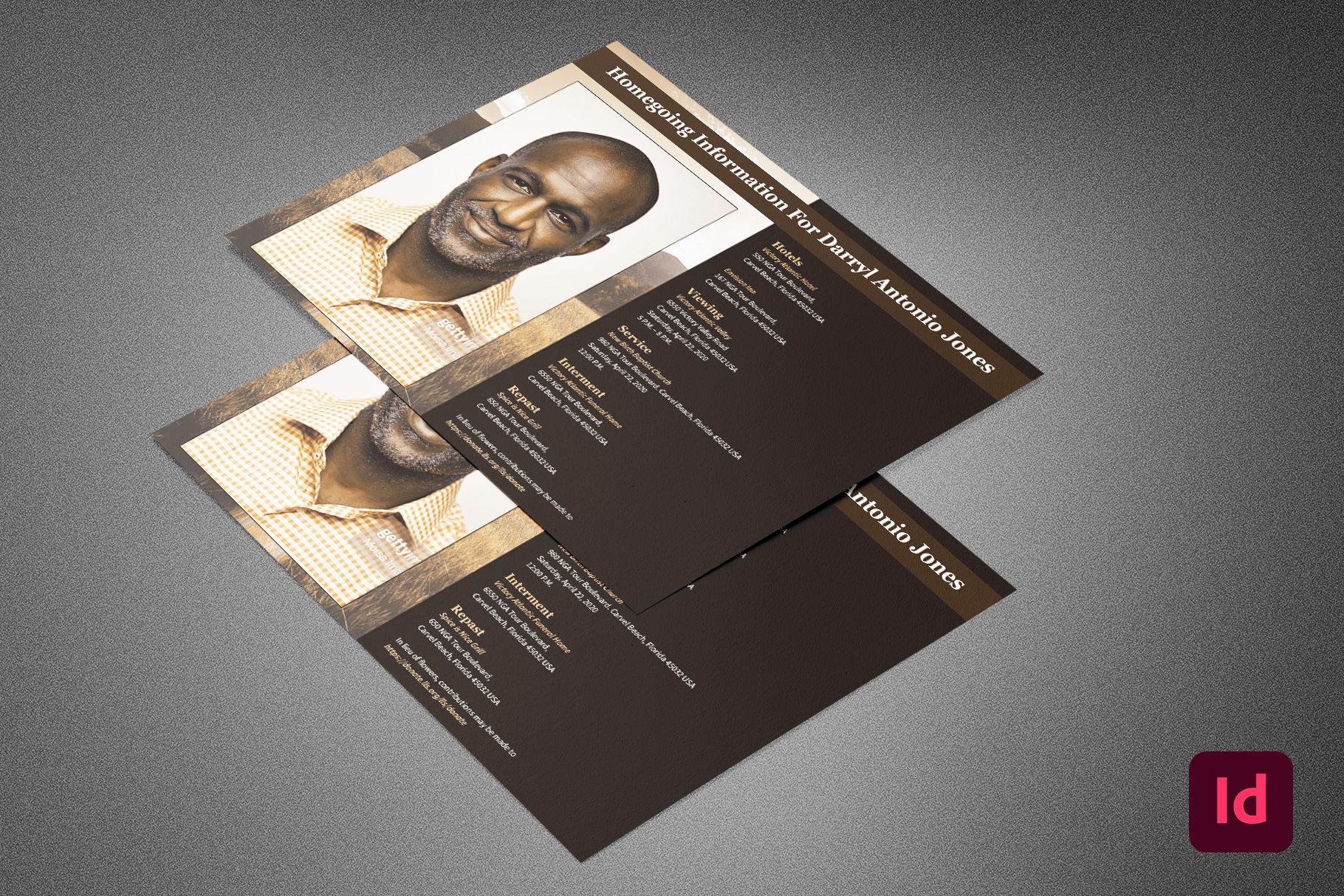 Homegoing Funeral Info Sheet » Inspiks Market