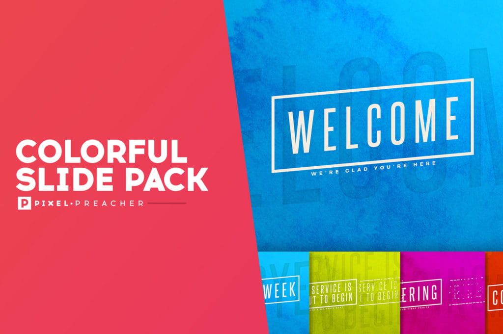 Free Colorful Slide Pack by Pixel Preacher | INSPIKS Market